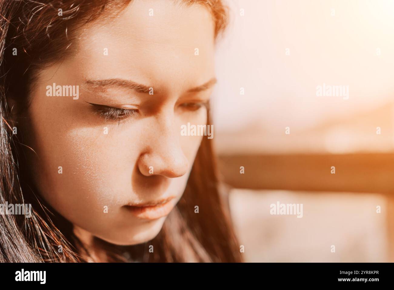 Face sad dreadlocks hi-res stock photography and images - Alamy