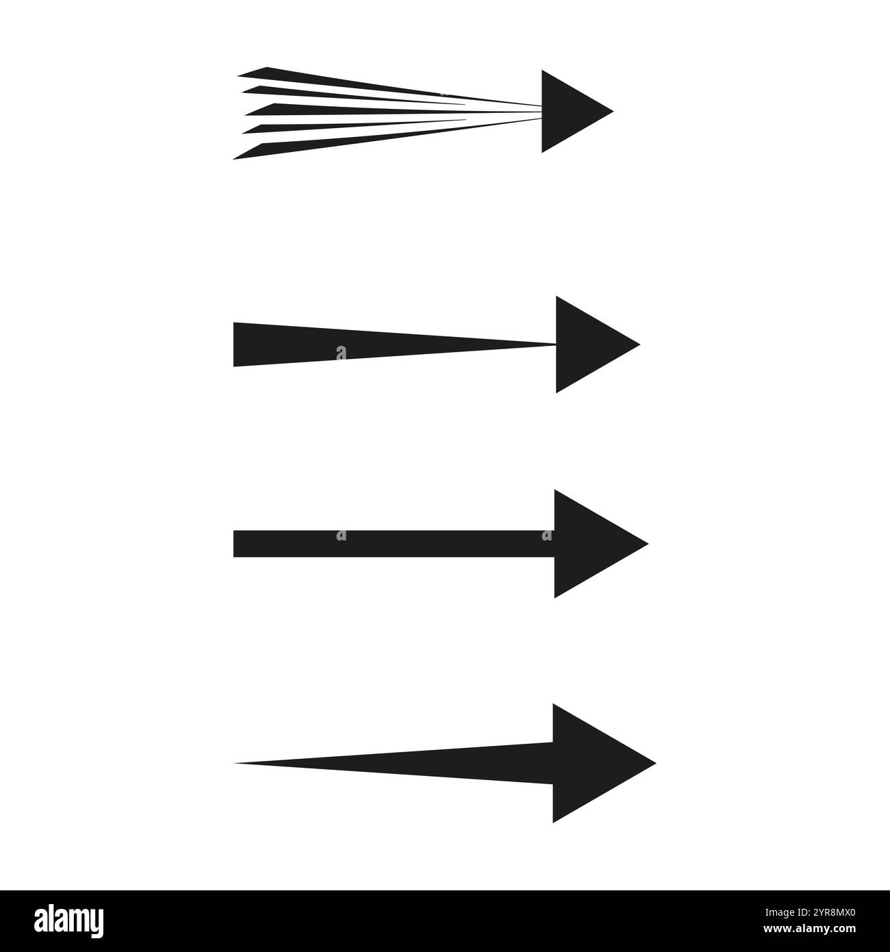 Direction movement Cut Out Stock Images & Pictures - Alamy