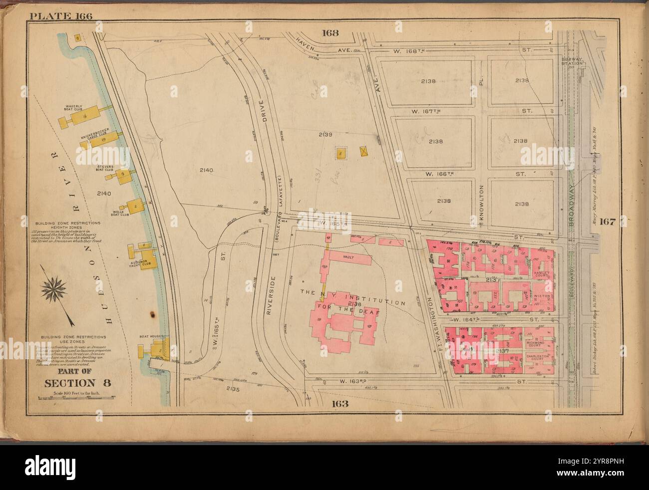 W 168th street hi-res stock photography and images - Alamy