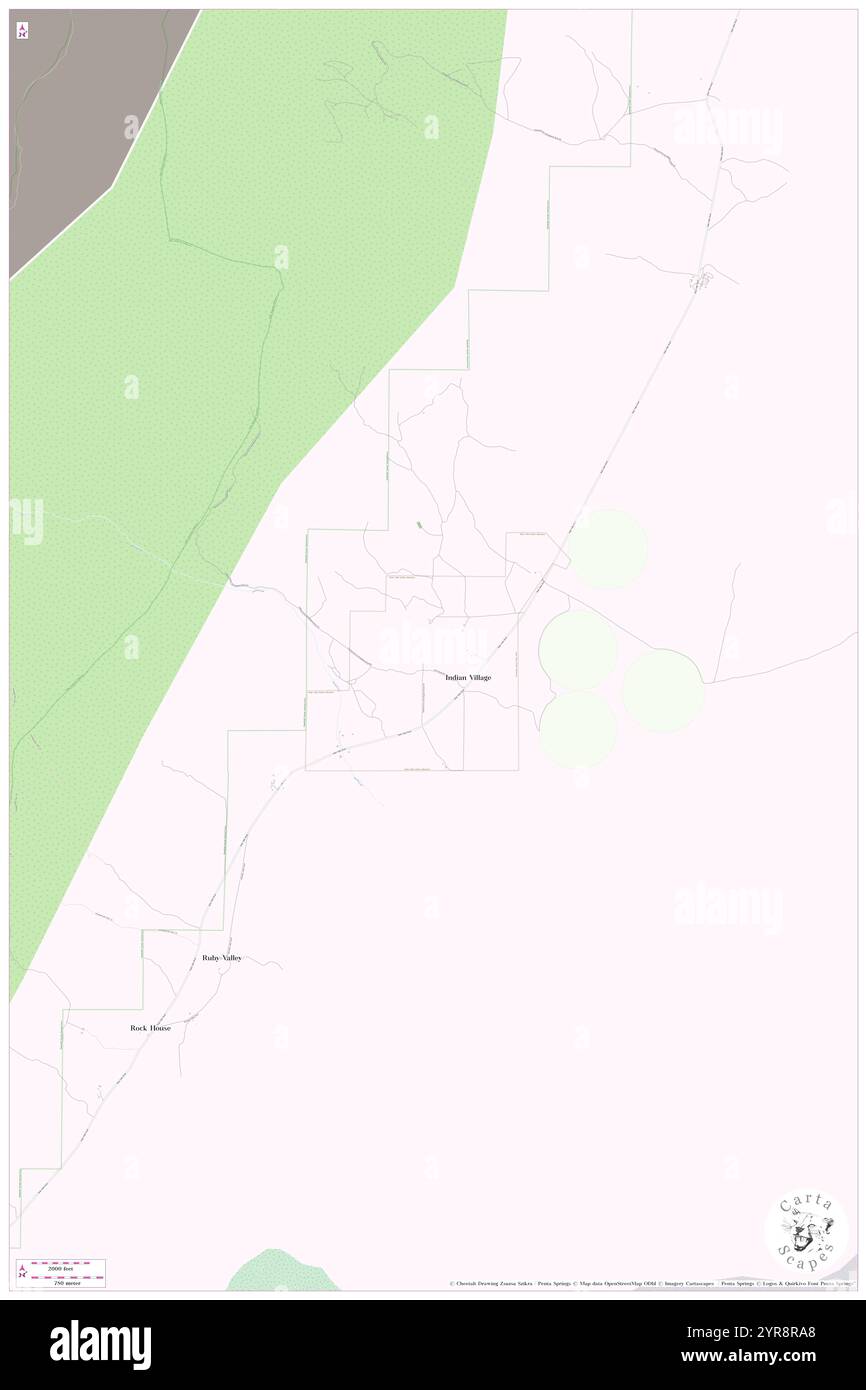 Ruby Valley Indian Reservation (historical), Elko County, US, United ...