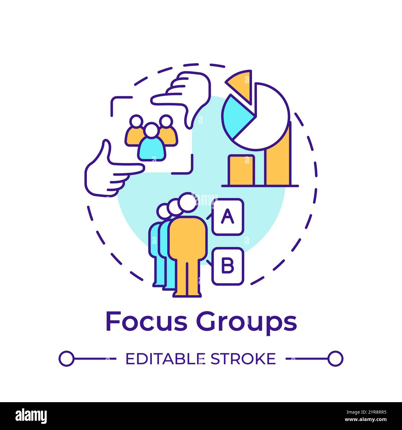 Focus groups Stock Vector Images - Alamy