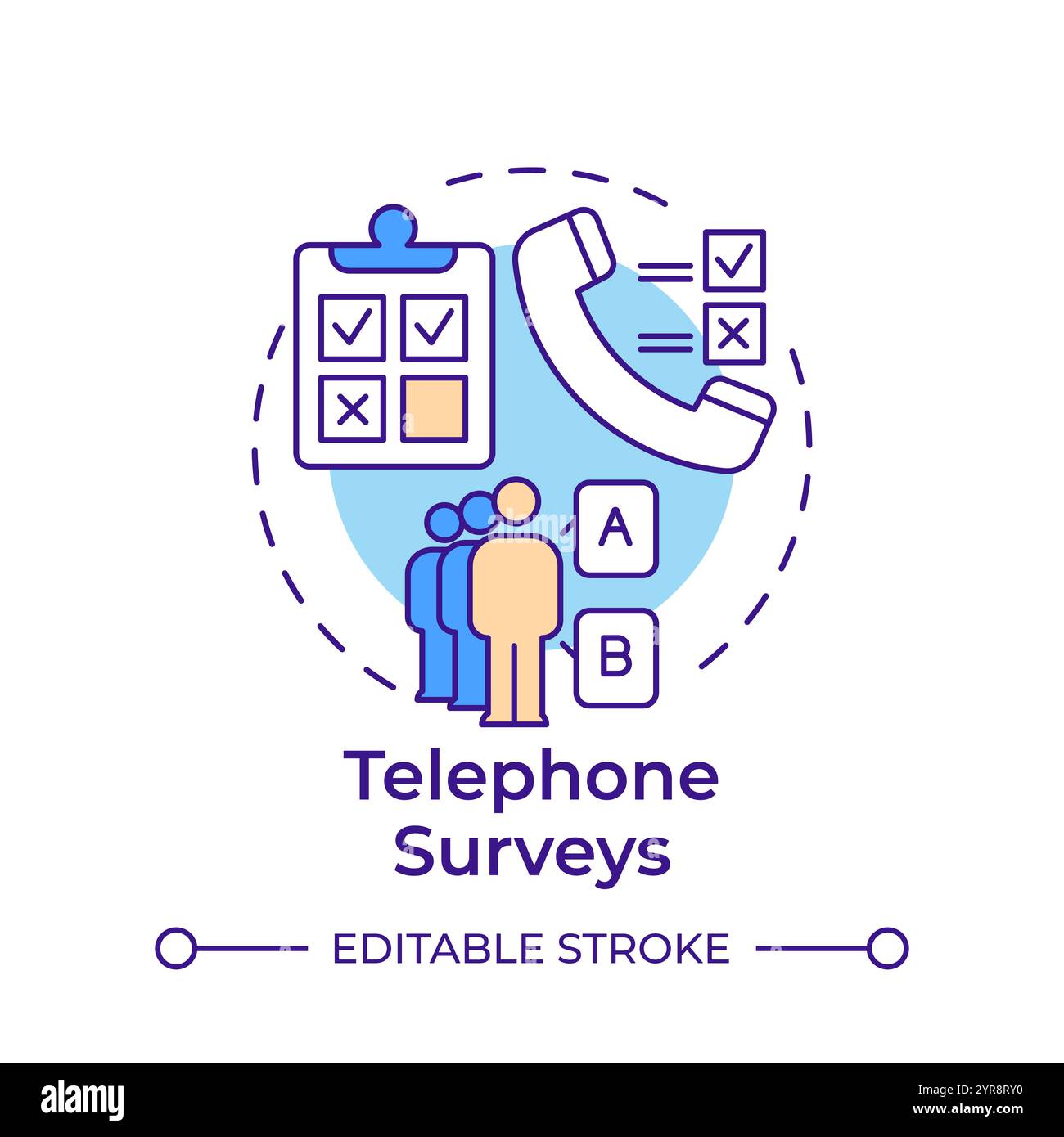 Surveys mobile Stock Vector Images - Alamy