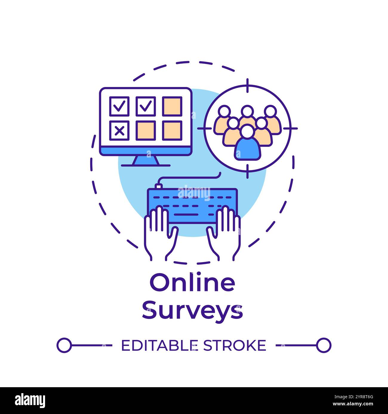 Mobile surveys Stock Vector Images - Alamy