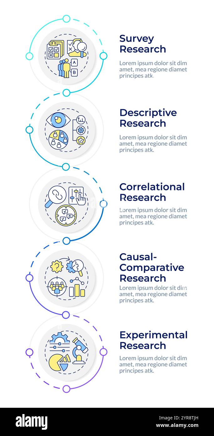 Quantitative research different types infographic design template Stock ... Quantitative research different types infographic design template Stock ...