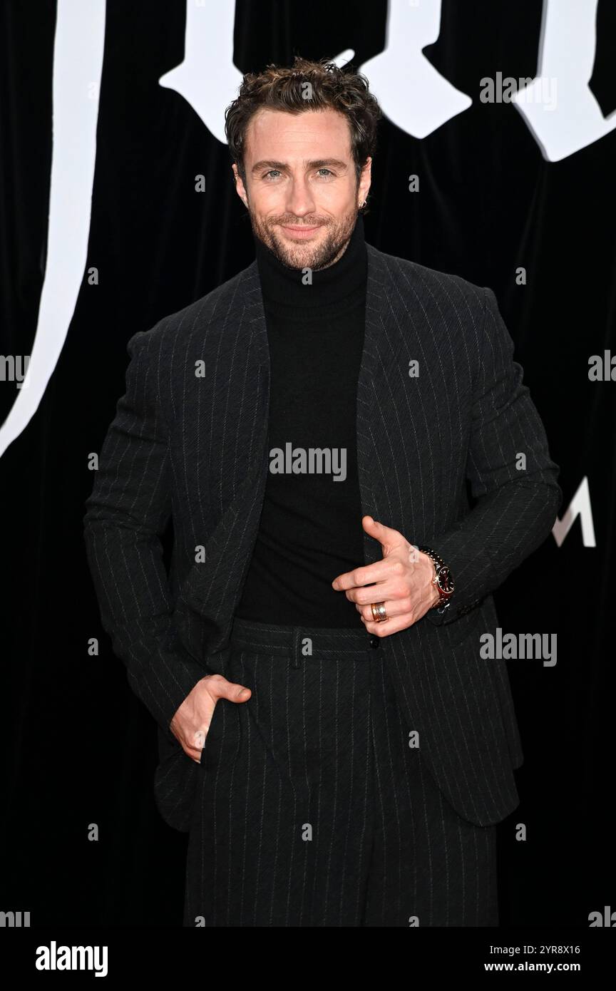 Aaron Taylor-Johnson bei der Premiere des Kinofilms 'Nosferatu - Der ...