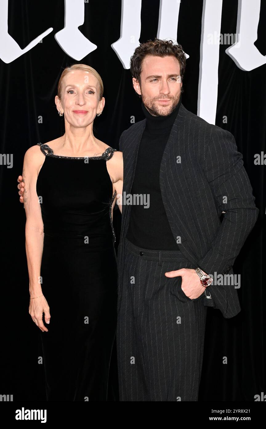 Aaron Taylor-Johnson mit seiner Gattin Sam Taylor-Johnson bei der ...