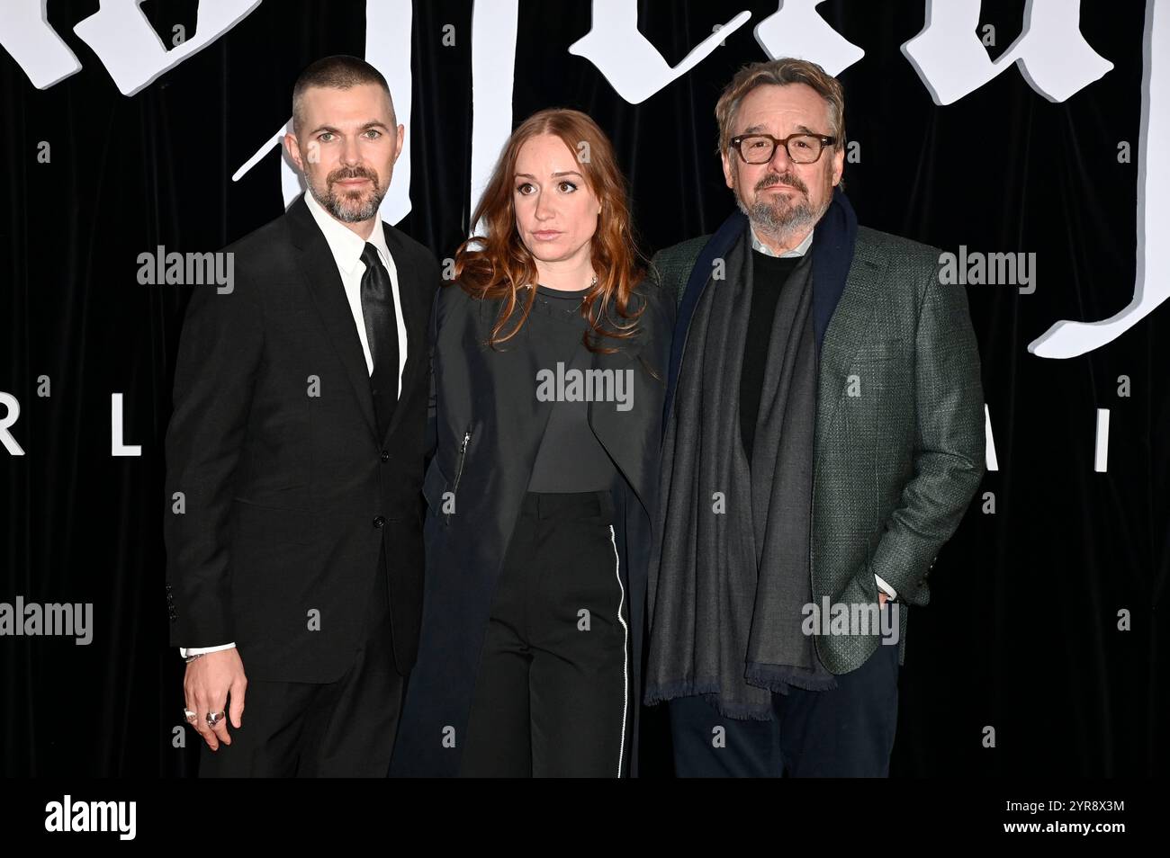 Robert Eggers, Eleanor Columbus und Chris Columbus bei der Premiere des ...