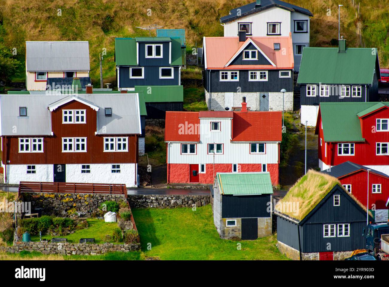 Village of kvivik hi-res stock photography and images - Alamy