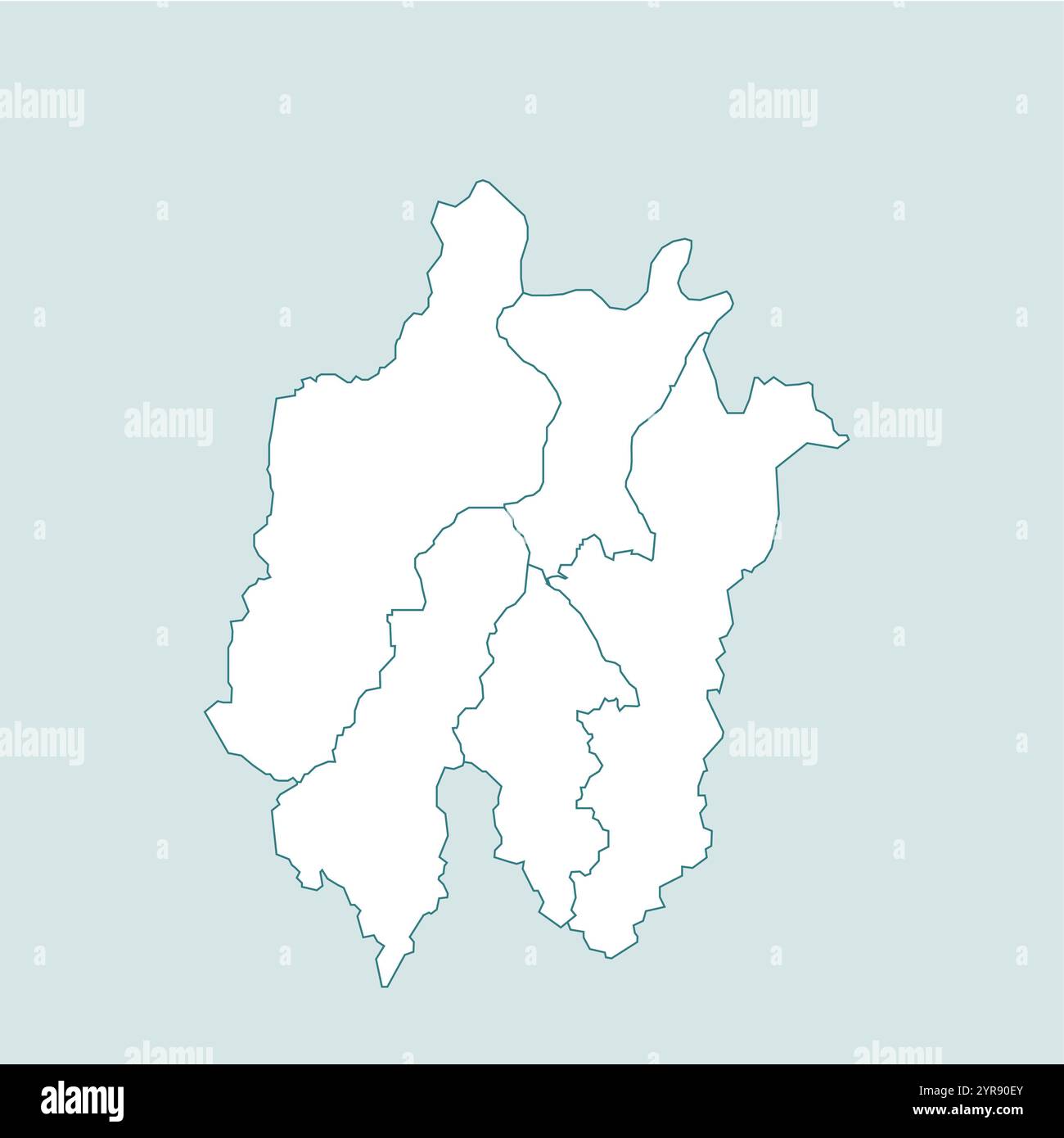 Daejeon map hi-res stock photography and images - Alamy