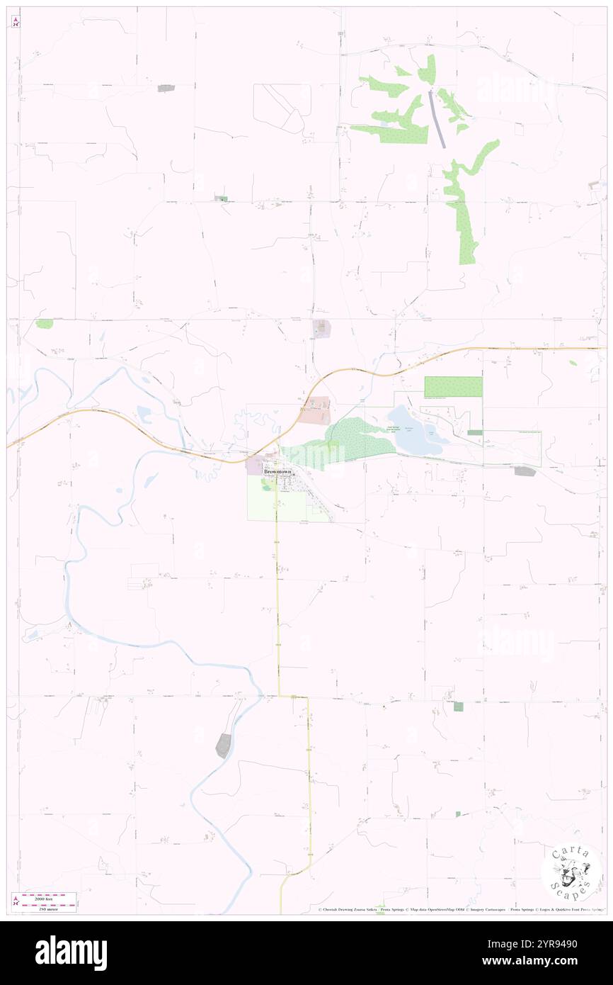 Village of browntown hi-res stock photography and images - Alamy