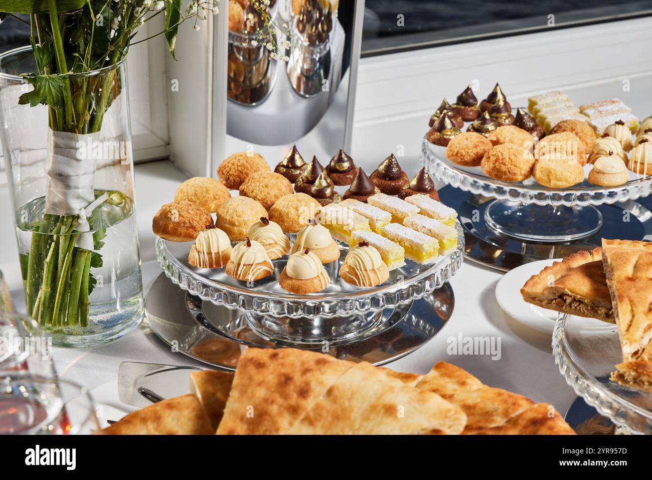 An assortment of delicious Middle Eastern sweets showcases the rich ...