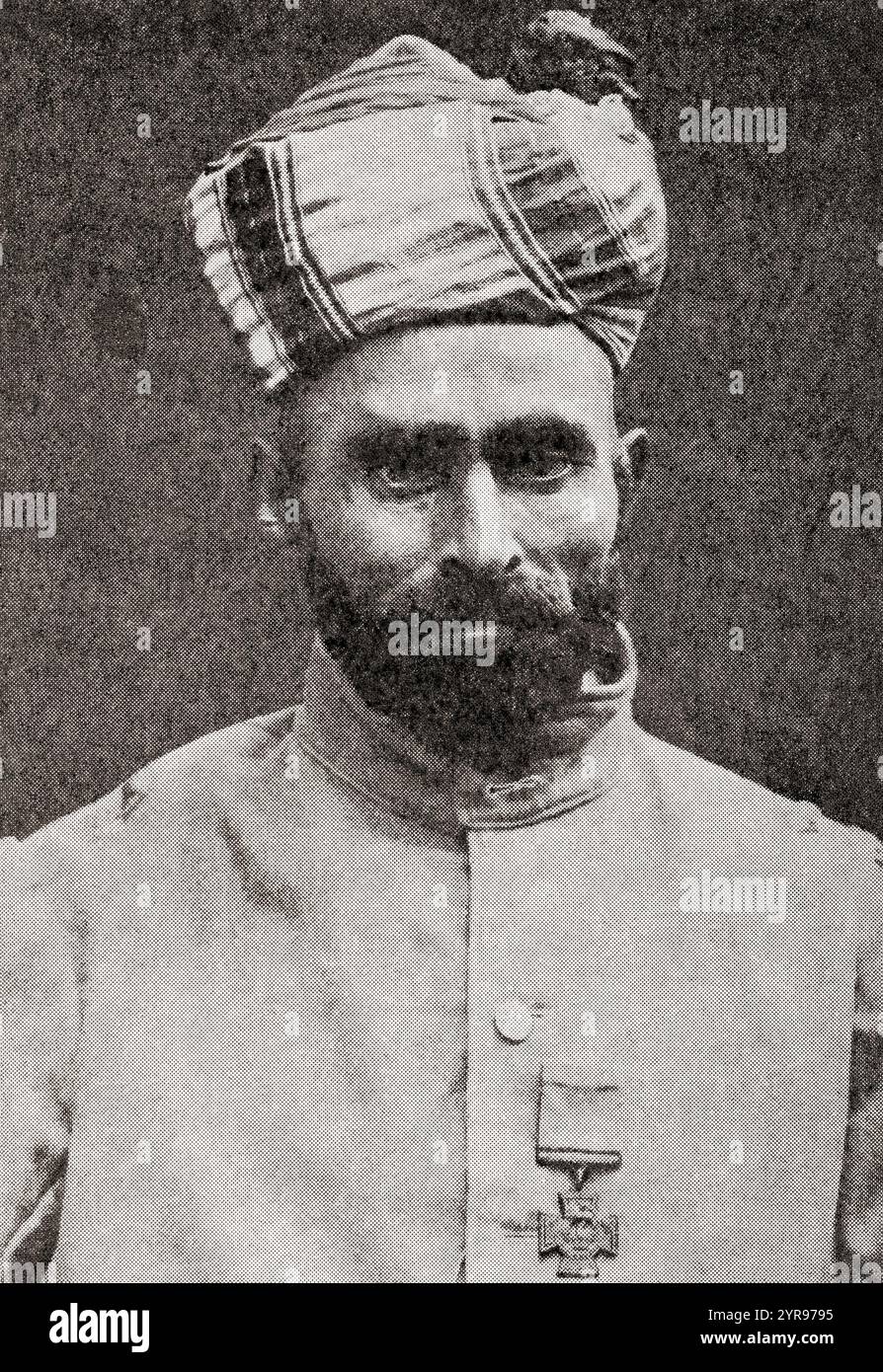 Mir Dast, VC, IOM, OBI, 1874 – 1945. British Indian soldier and ...