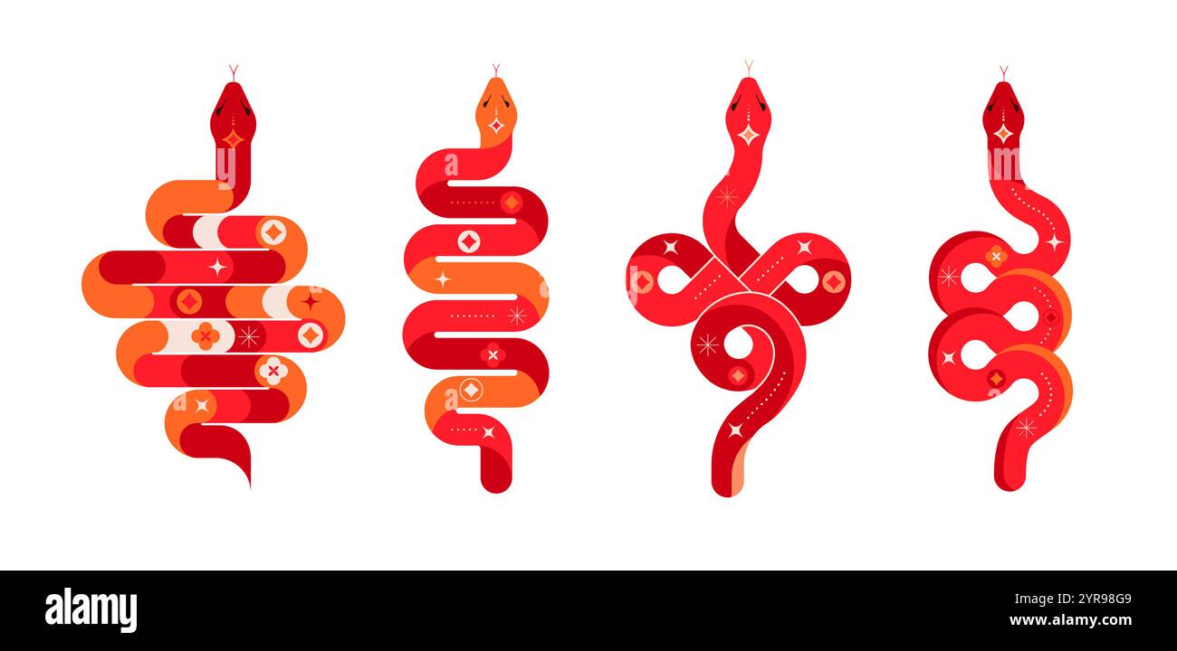 2025 chinese new year celebration the year of snake Cut Out Stock ...