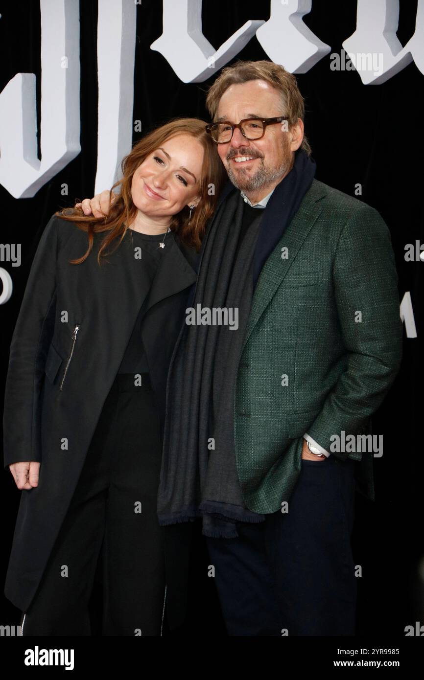 Die Produzenten Eleanor Columbus und Chris Columbus bei der Premiere ...