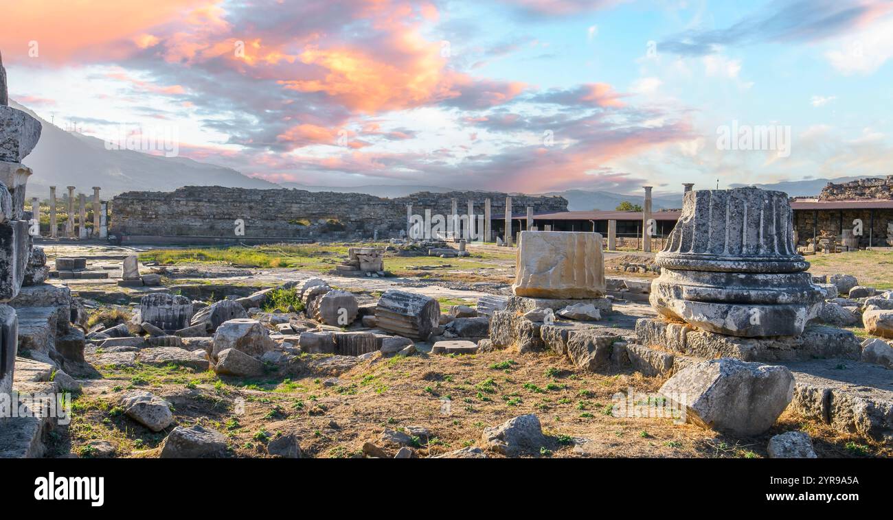 The Ancient City Of Magnesia ad Maeandrum in Turkey Stock Photo - Alamy