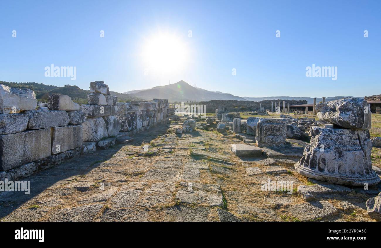 The Ancient City Of Magnesia ad Maeandrum in Turkey Stock Photo - Alamy