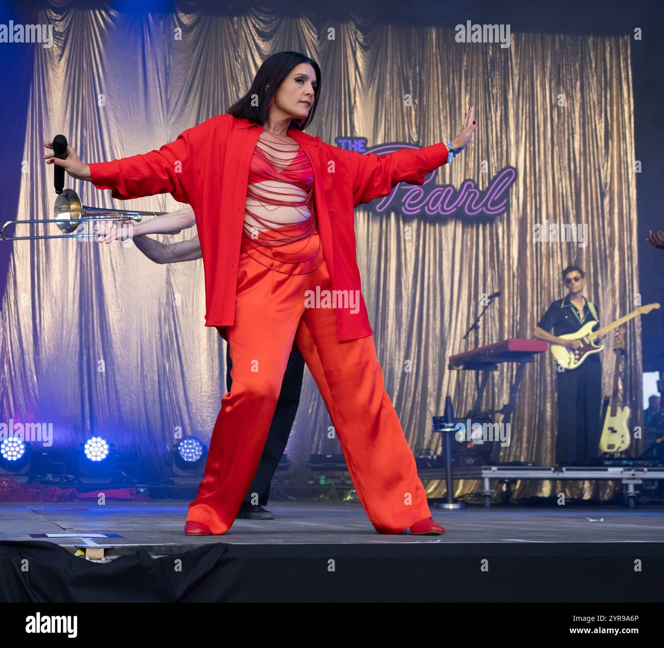 jessie ware performing at the Wilderness Festival 2024 ,Cornbury Park ...