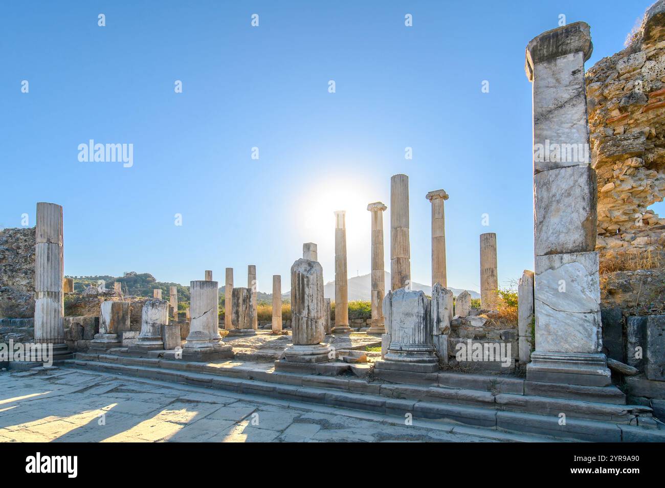 The Ancient City Of Magnesia ad Maeandrum in Turkey Stock Photo - Alamy