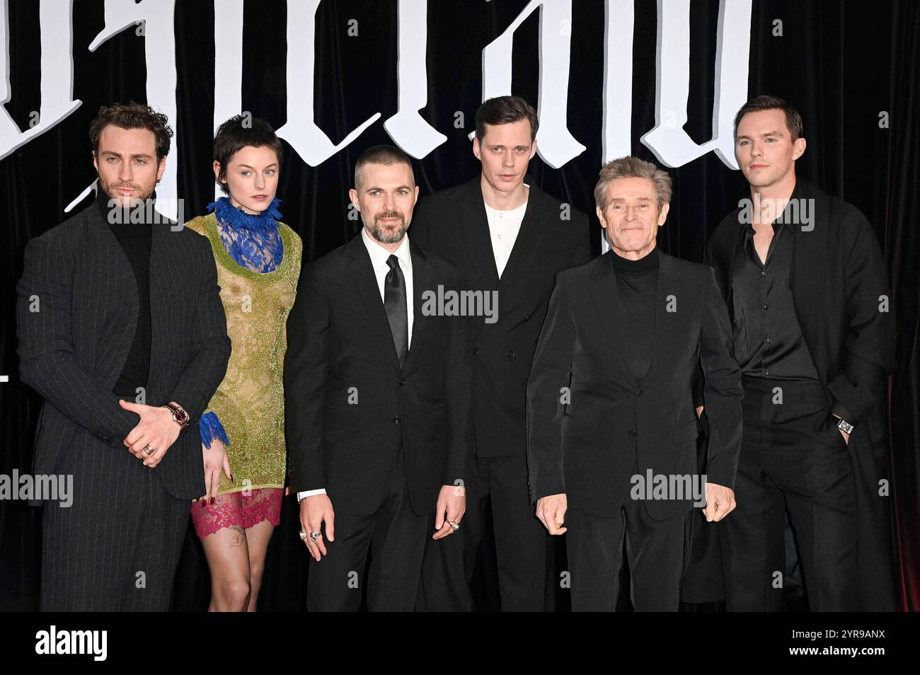 Aaron Taylor-Johnson, Emma Corrin, Robert Eggers, Bill Skarsgard ...