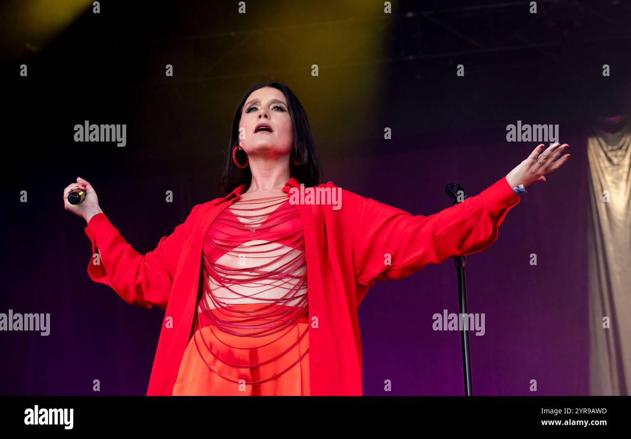 jessie ware performing at the Wilderness Festival 2024 ,Cornbury Park ...