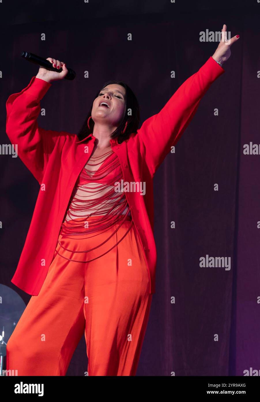 jessie ware performing at the Wilderness Festival 2024 ,Cornbury Park ...
