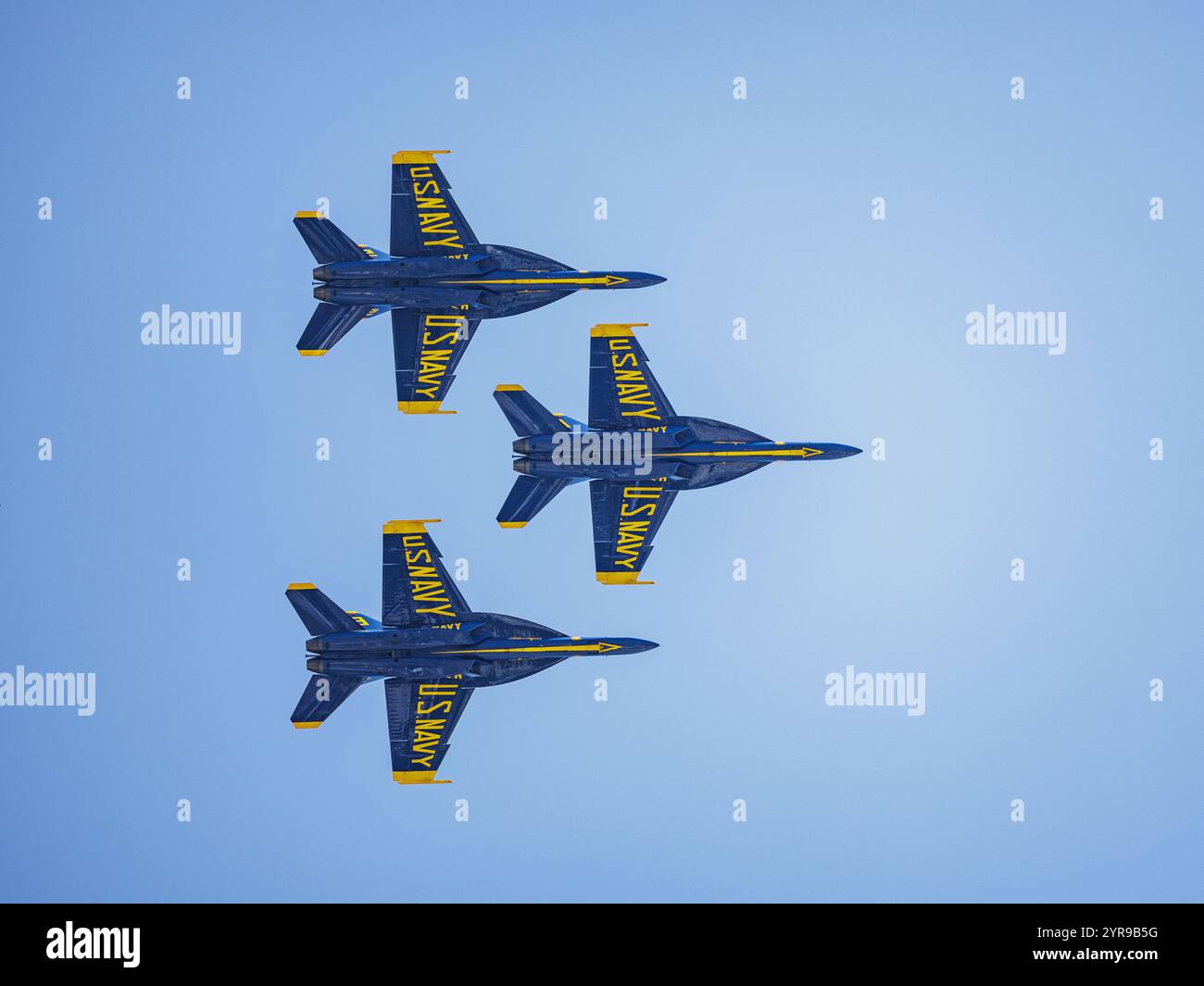 Blue Angels performing in Seattle during Seafair on 8/3/2024 Stock ...