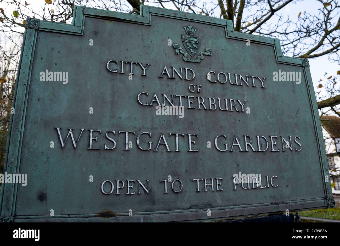 Westgate gardens sign hi-res stock photography and images - Alamy