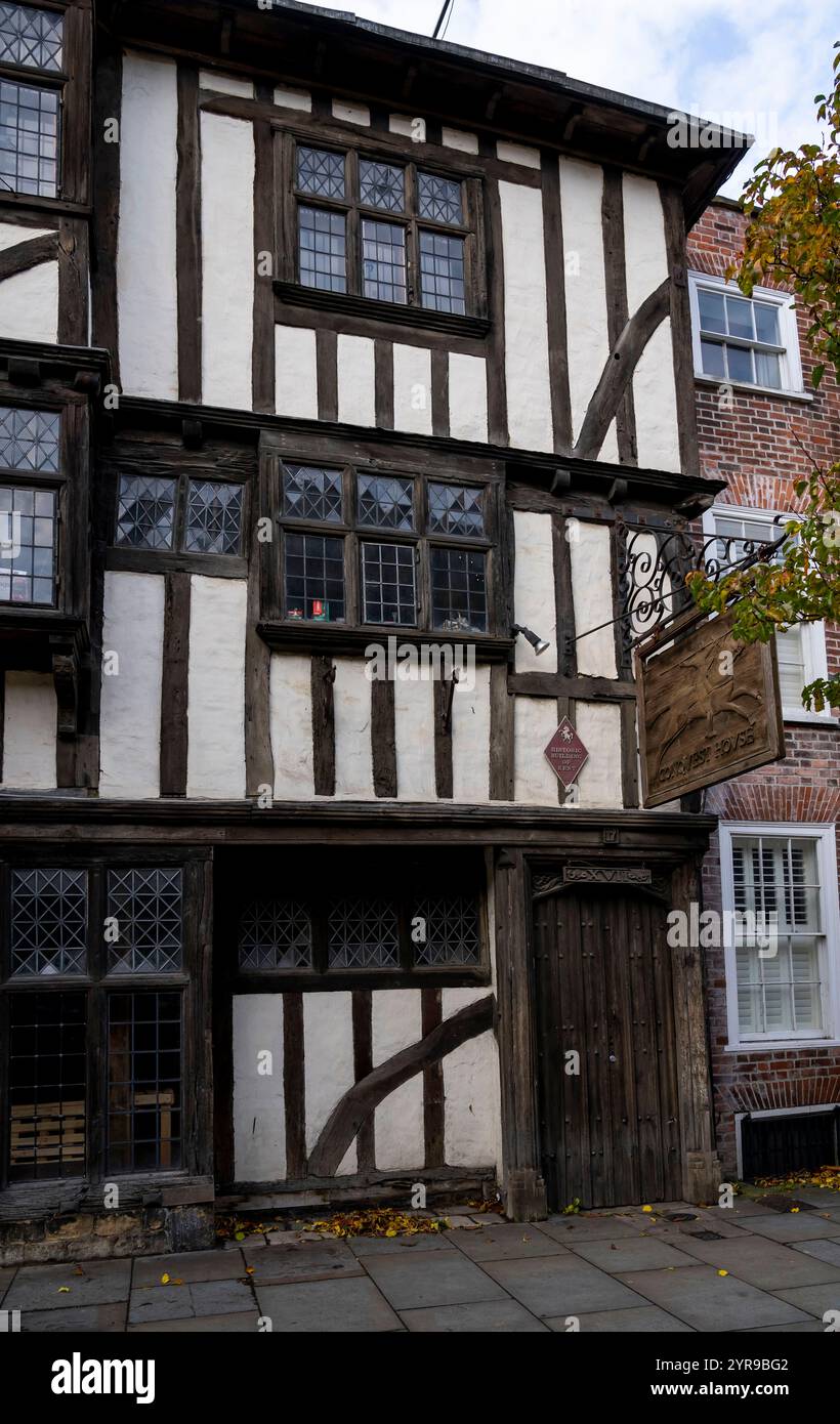 Conquest House in Palace Street, the medieval house where murderous ...