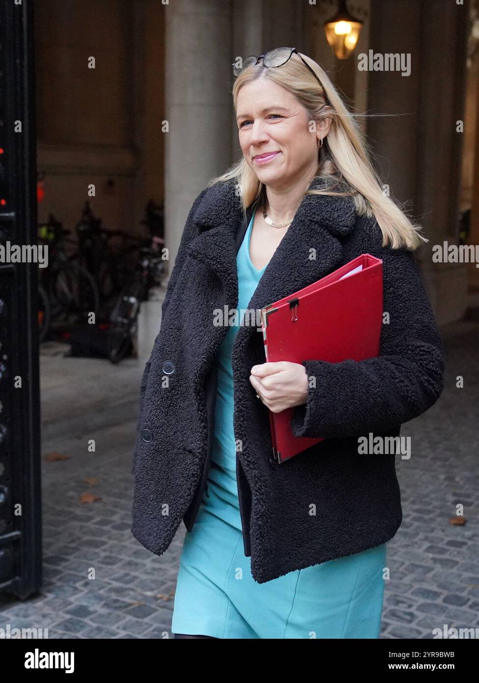 Minister without Portfolio and Party Chair Ellie Reeves arrives in ...