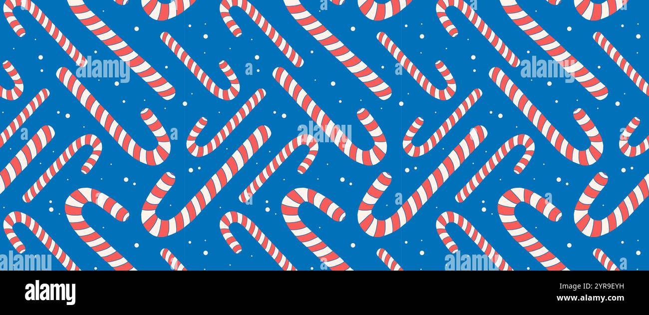 Vector christmas candy canes Stock Vector Images - Alamy