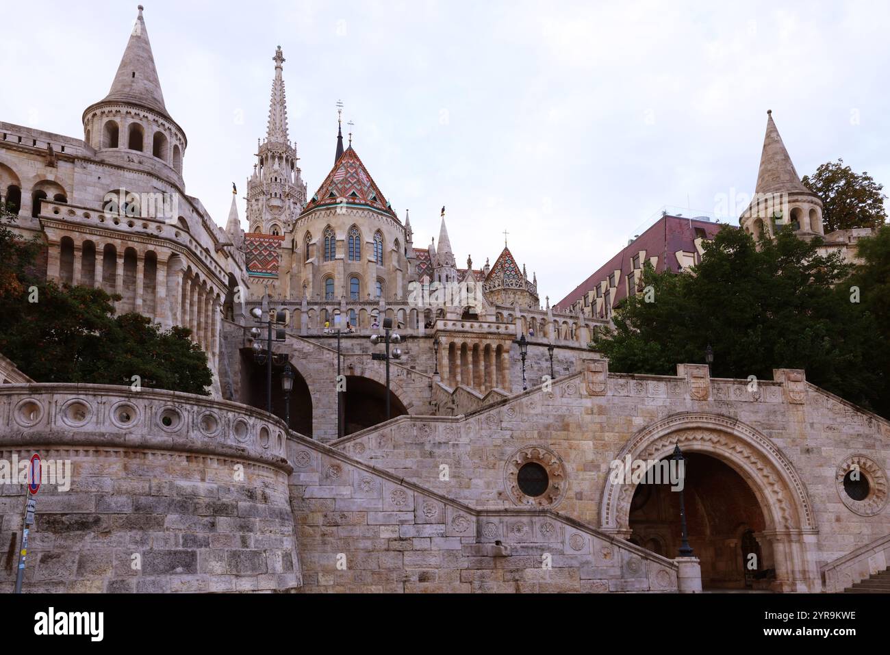 Ungarn, Budapest, Hungary, Budapest Matthiaskirche, Kirche, castle hill ...