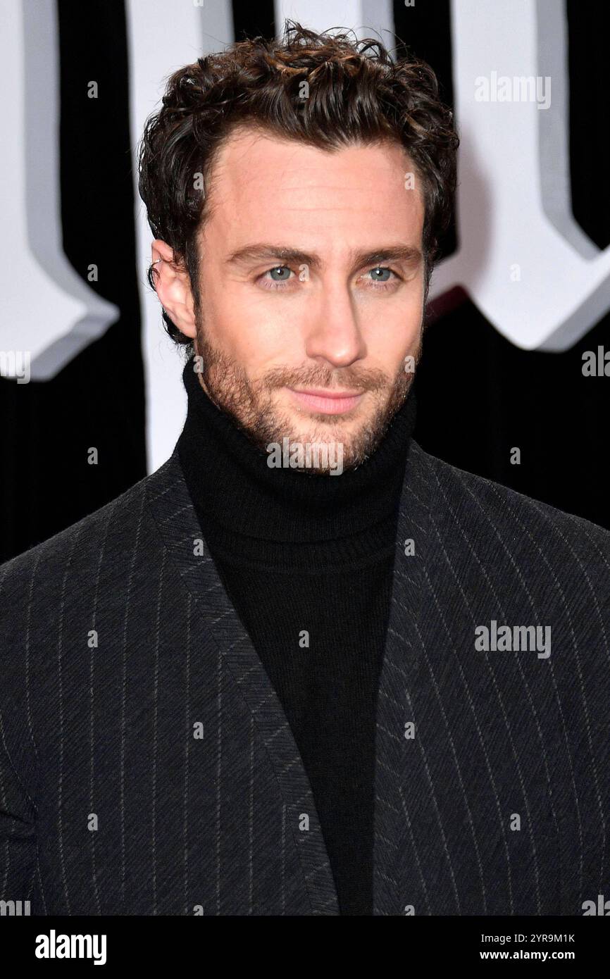 Aaron Taylor-Johnson bei der Premiere des Kinofilms Nosferatu - Der ...