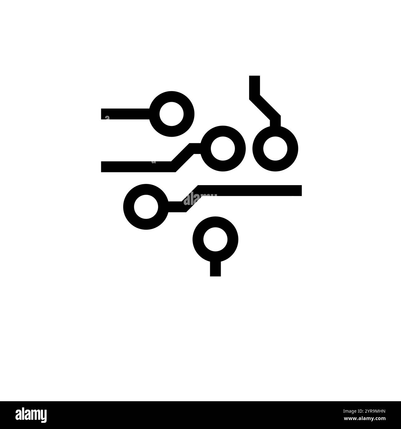 Motherboard signals Stock Vector Images - Alamy