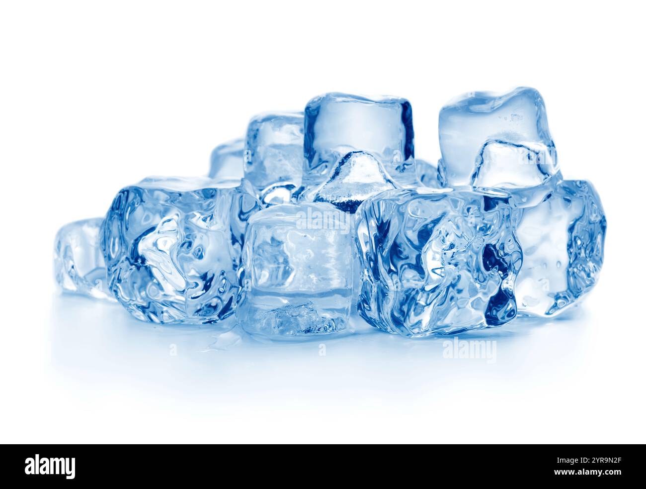 White ice background Cut Out Stock Images & Pictures - Alamy