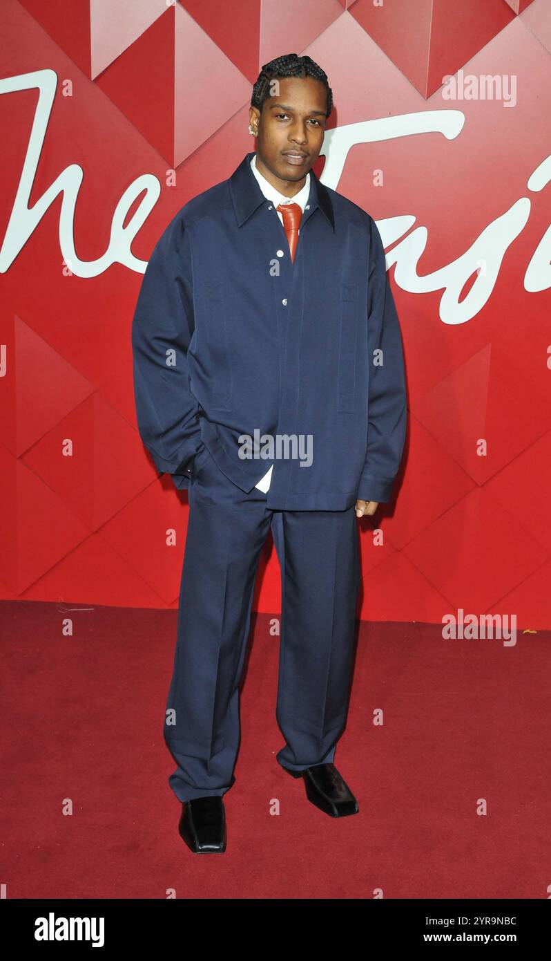 London, UK. 02nd Dec, 2024. ASAP Rocky (Rakim Athelaston Mayers) at the ...