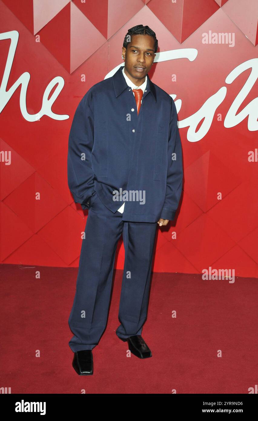ASAP Rocky (Rakim Athelaston Mayers) at the Fashion Awards 2024, Royal ...