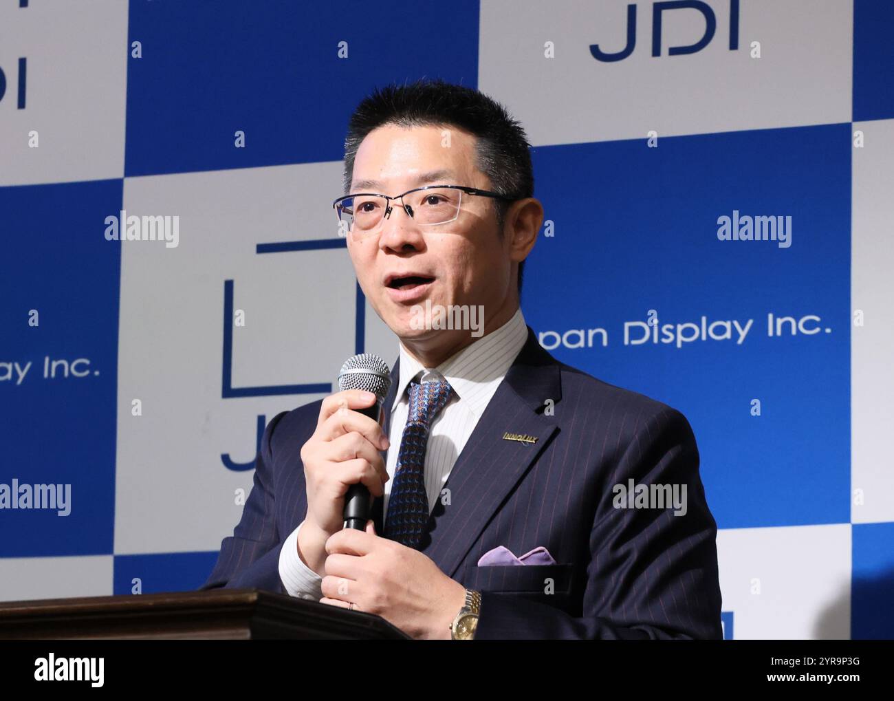 Tokyo, Japan. 3rd Dec, 2024. Taiwan's display giant Innolux chairman ...