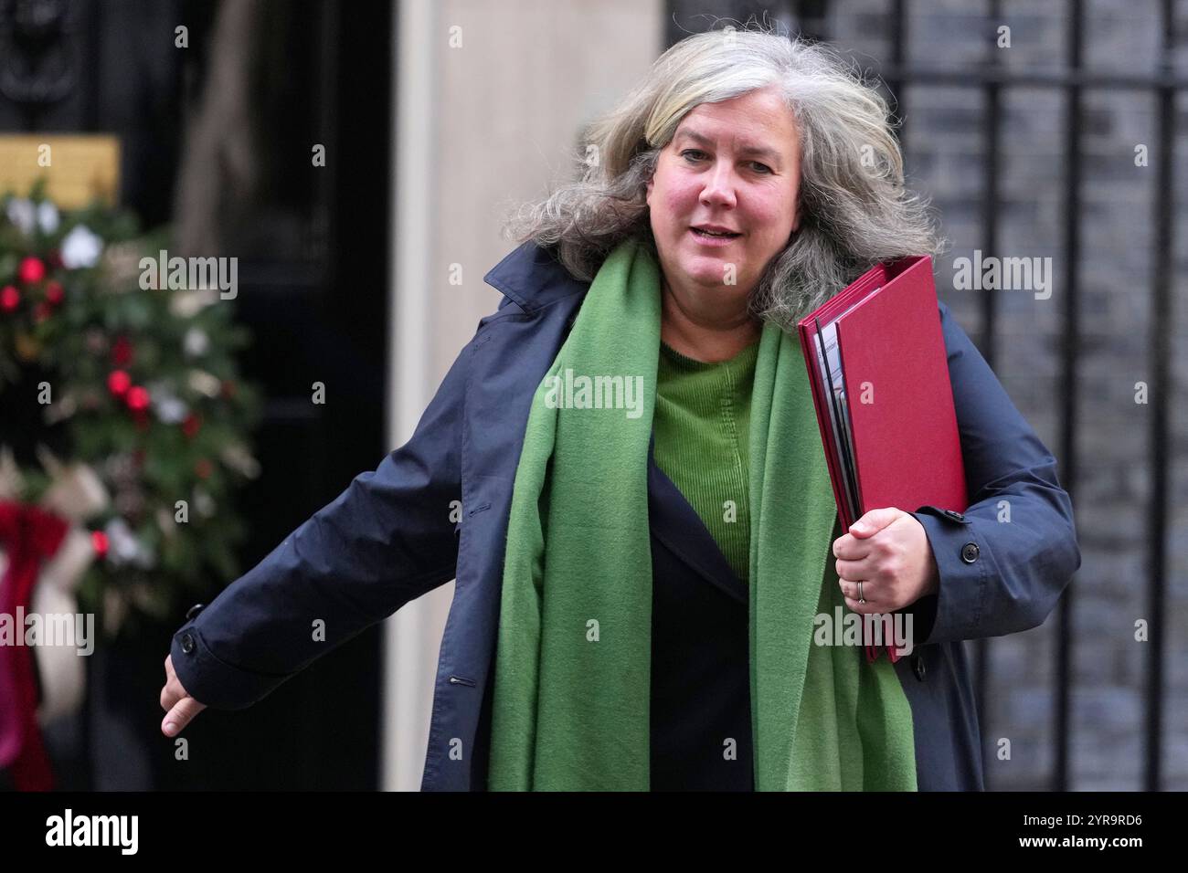 Britain's newly appointed Transport Secretary Heidi Alexander leaves ...