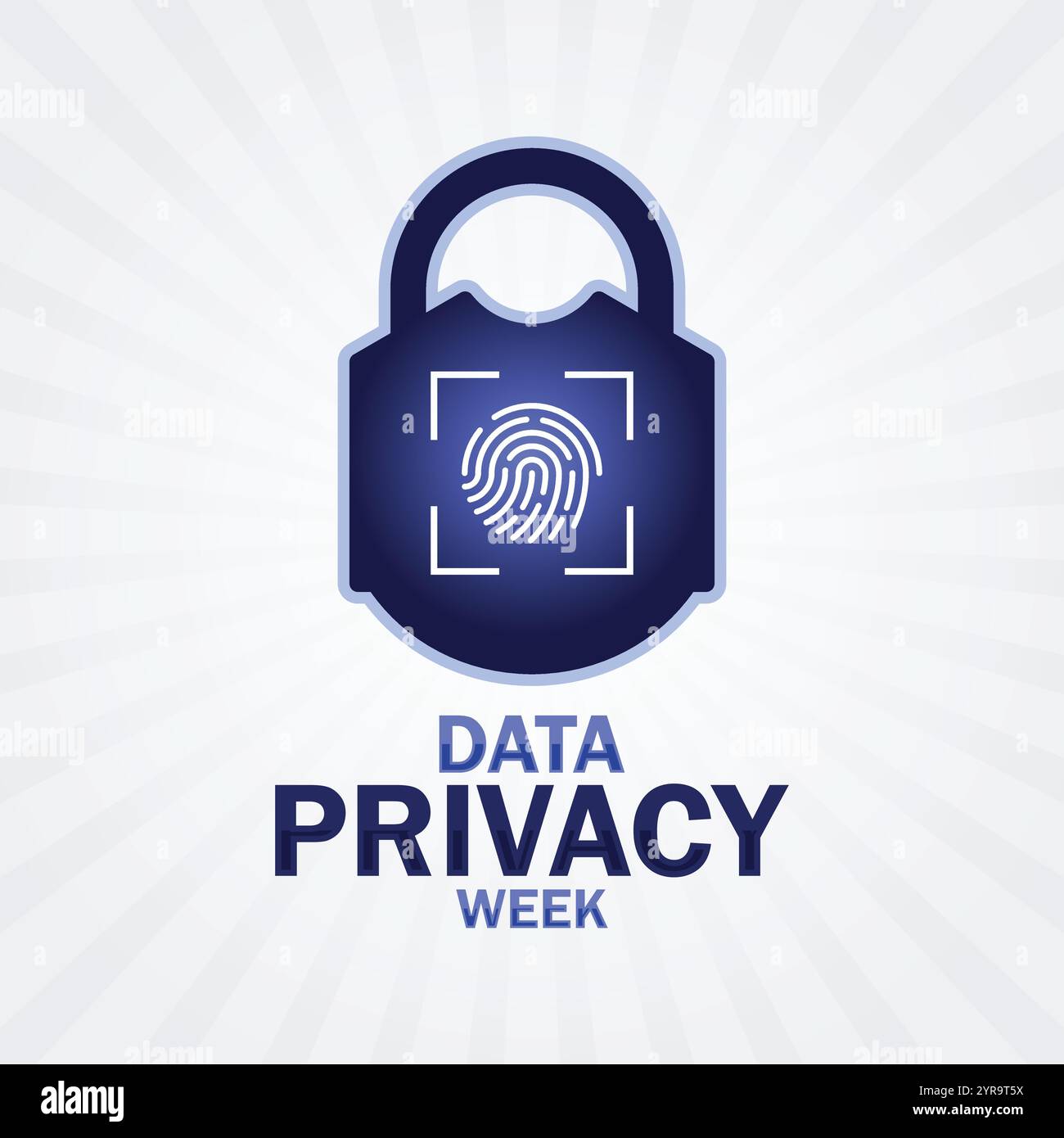 Data Privacy Week. Holiday concept. Template for background, banner ...