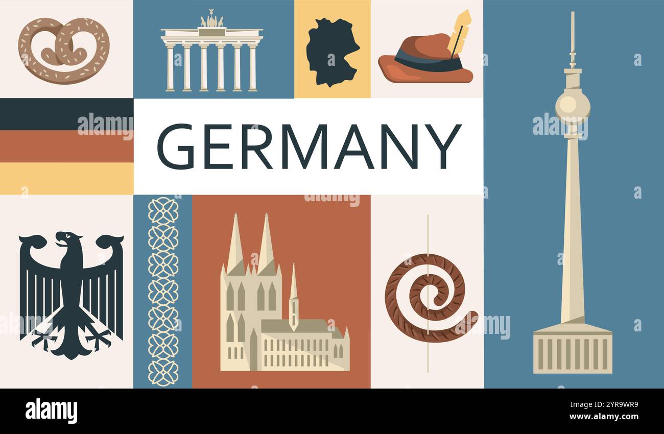 Landmarks of bavaria Stock Vector Images - Alamy