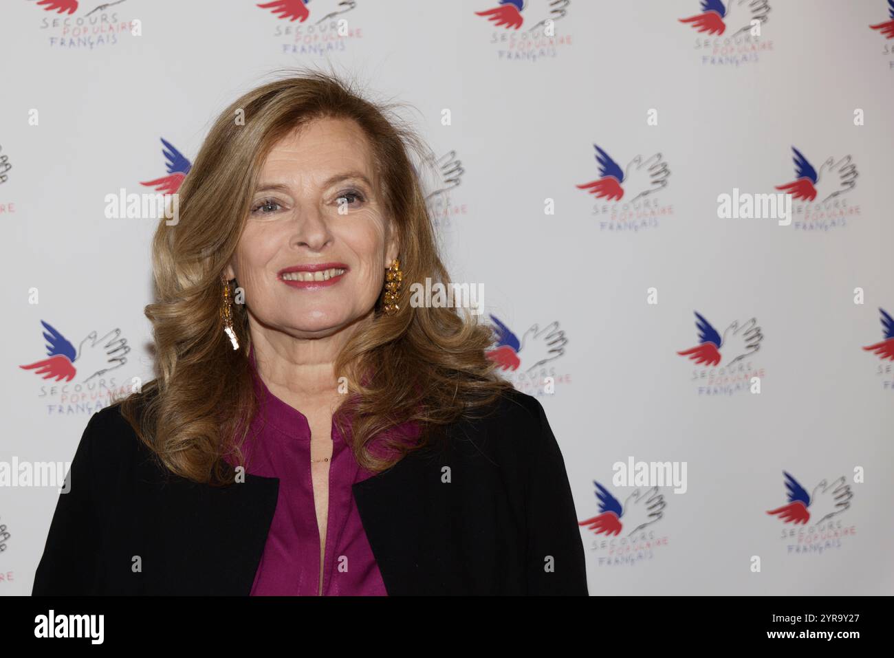Paris, France. 2nd Dec, 2024. Valérie Trierweiler attends the Green ...