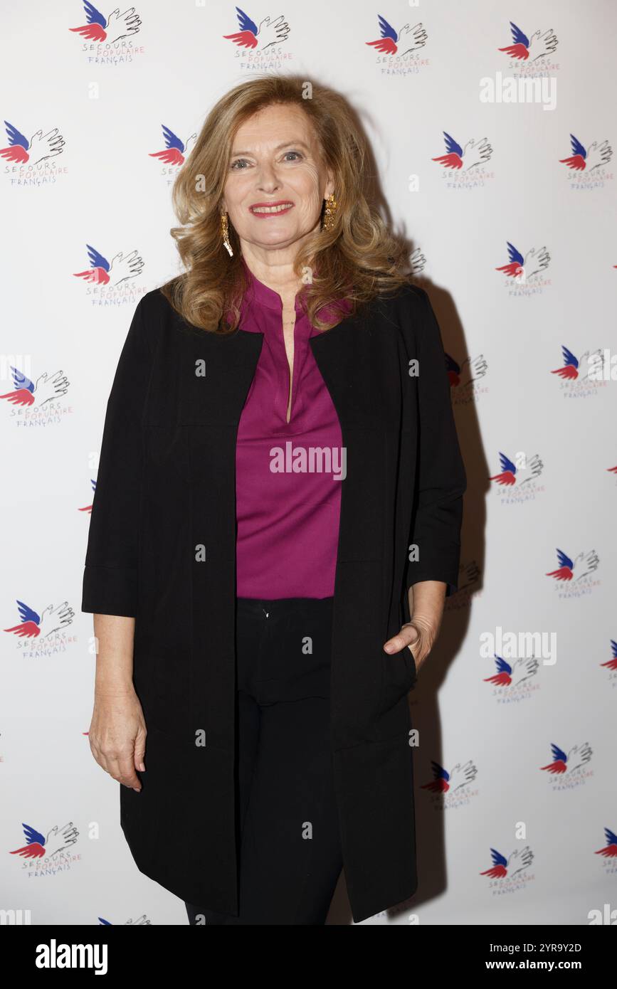 Paris, France. 2nd Dec, 2024. Valérie Trierweiler attends the Green ...