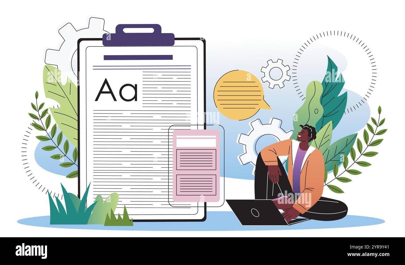 Online education book title Stock Vector Images - Alamy