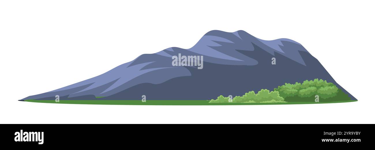 Grey cliffs Stock Vector Images - Alamy