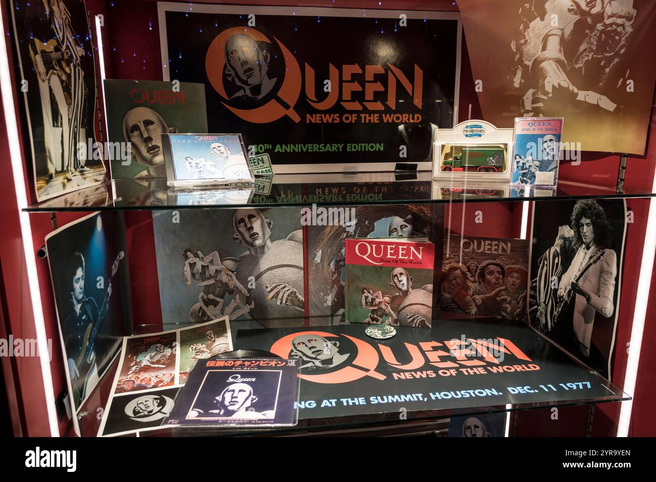 Queen The Studio Experience, Montreux, Switzerland Stock Photo - Alamy