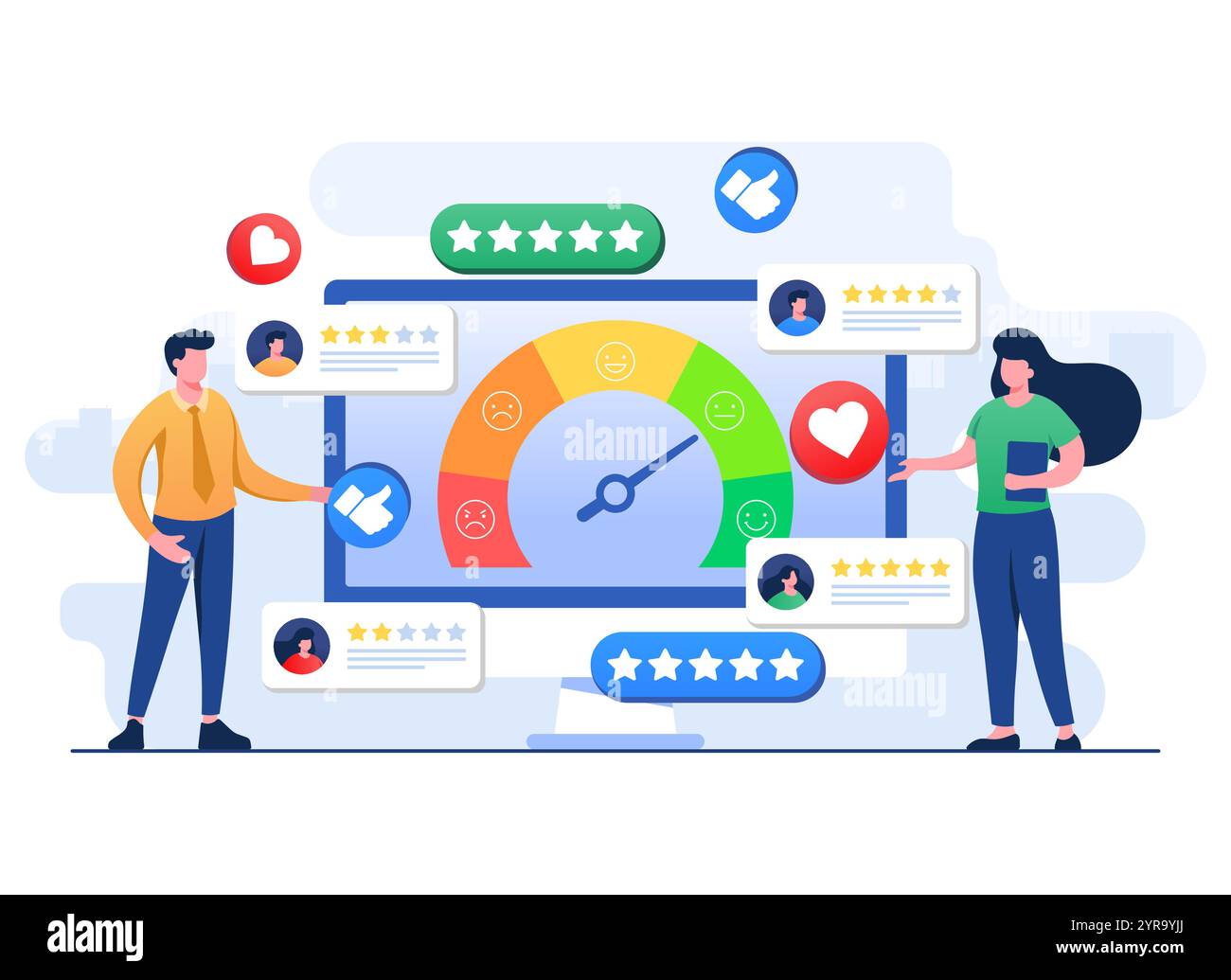 Evaluate options Stock Vector Images - Alamy