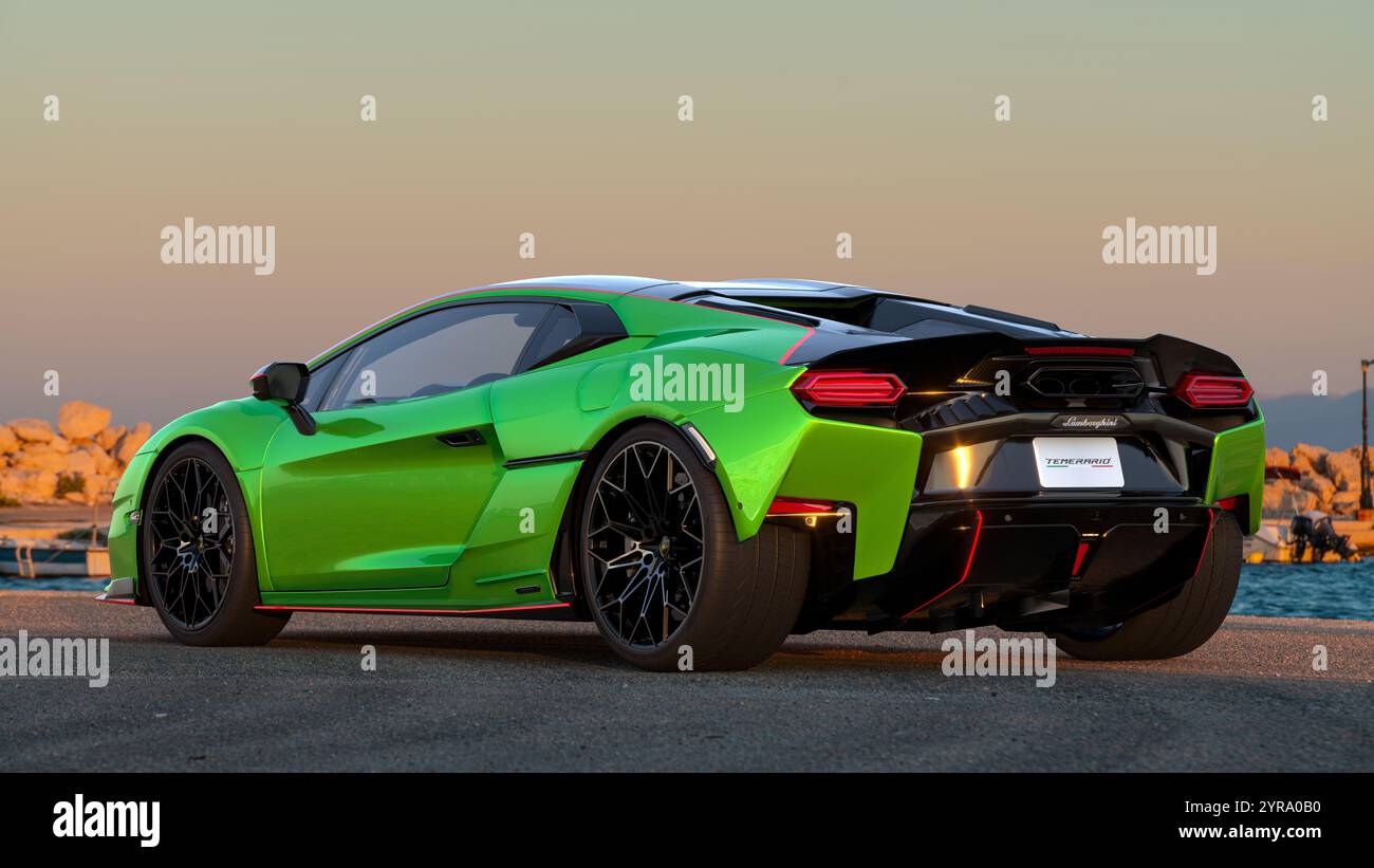 Lamborghini Temerario, the first super sports car in the history of the ...