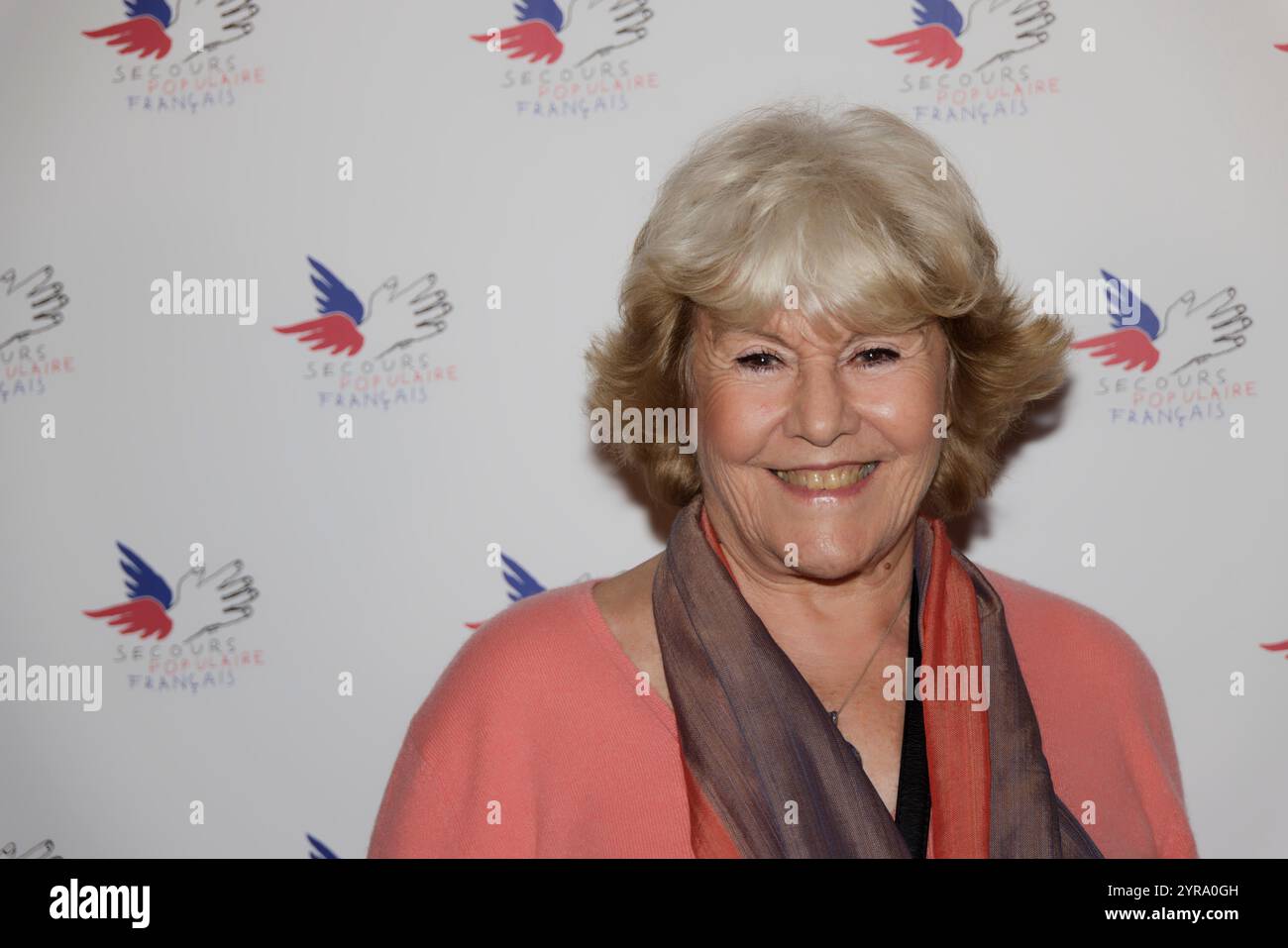 Paris, France. 2nd Dec, 2024. Regine Teyssot attends the Green Santas ...