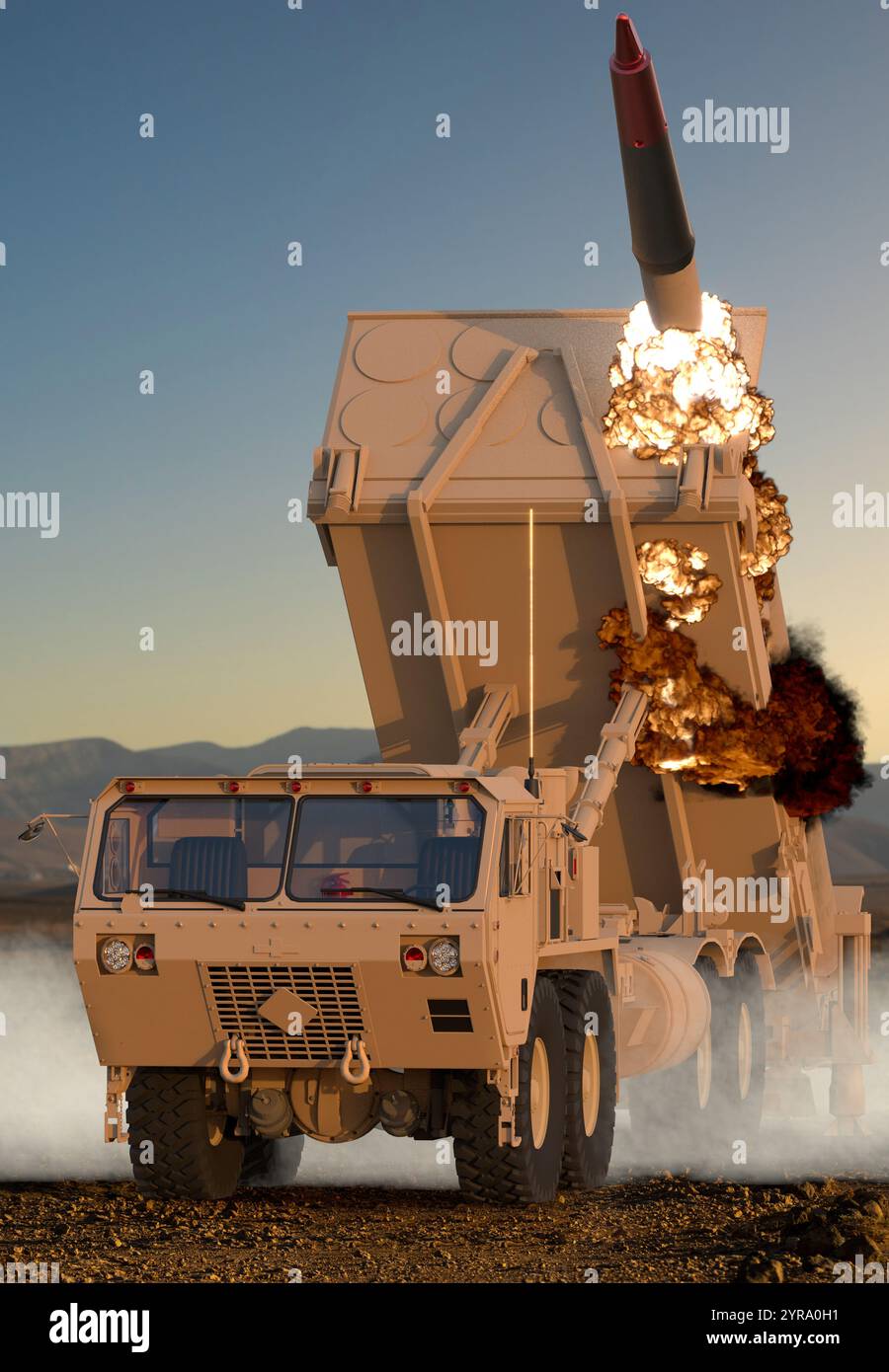 Terminal High Altitude Area Defense (THAAD), a U.S. anti-ballistic missile system that is part ...