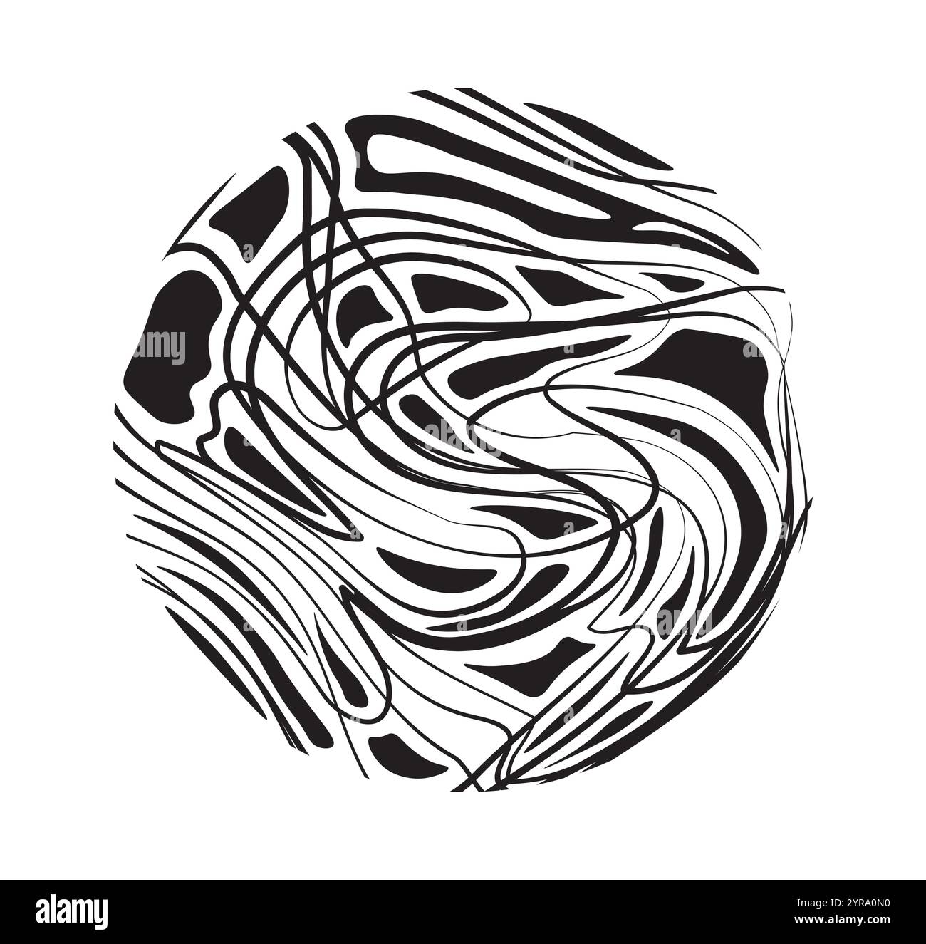 Psychedelic trippy pattern figure. Abstract minimalistic creativity and art. Geometric collage ...